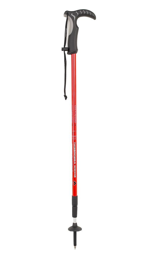 Red Walking Stick Handle Hiker | Seat Sticks & Hikers